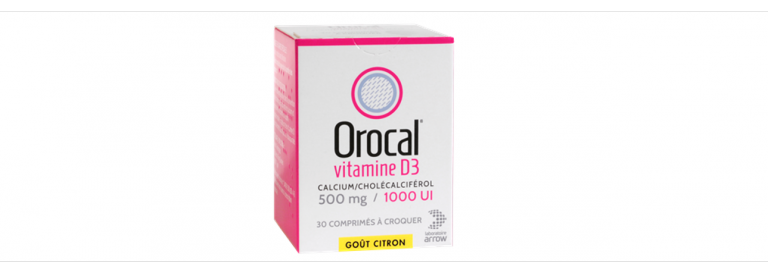 Orocal vitamine D3 500 mg 1000 UI, la première nouveauté en 20 ans dans ...